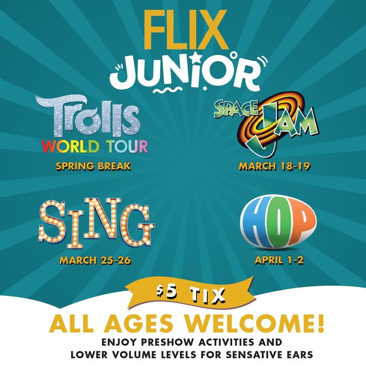 $5 Flix Jr Showings – ToDoElPaso.com