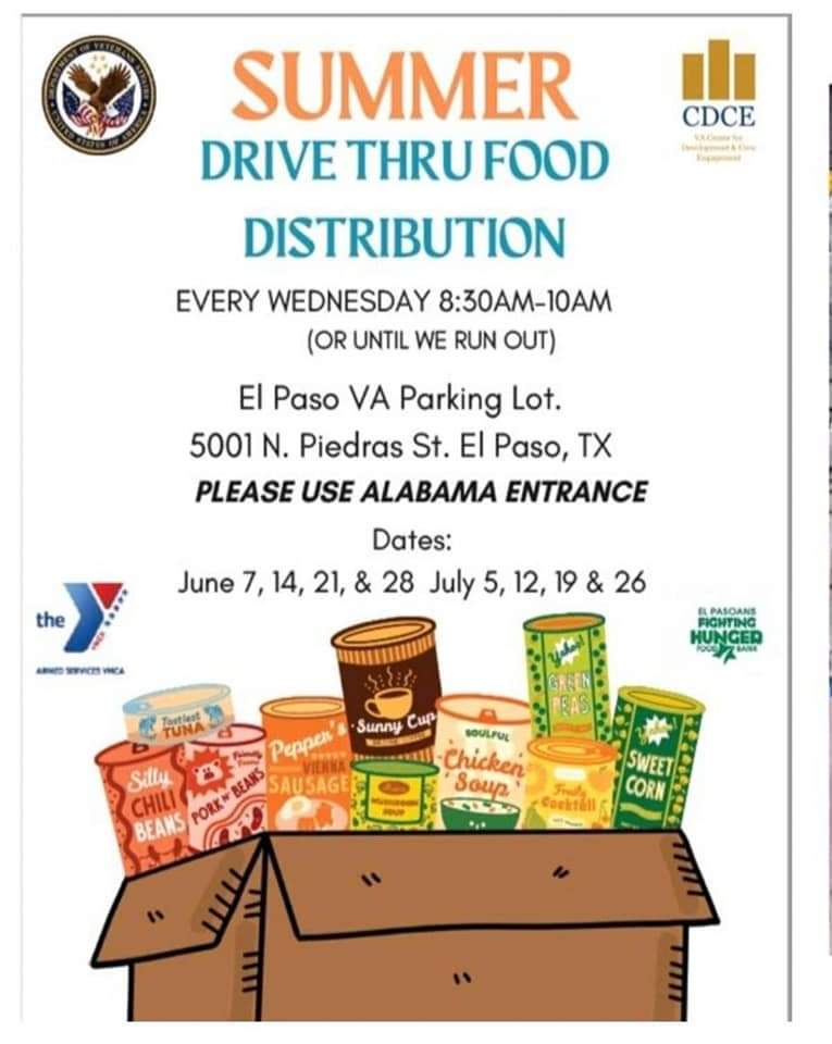 Drive Thru Food Distribution - ToDoElPaso.com