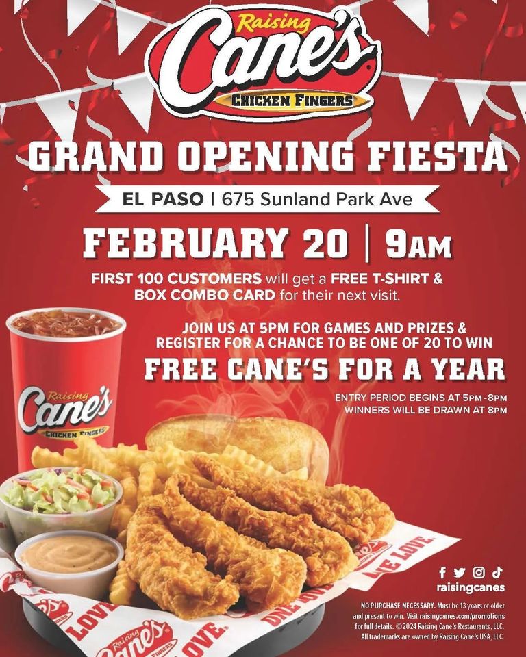 Cane's In Utah Opening Date at Roxanne Corley blog