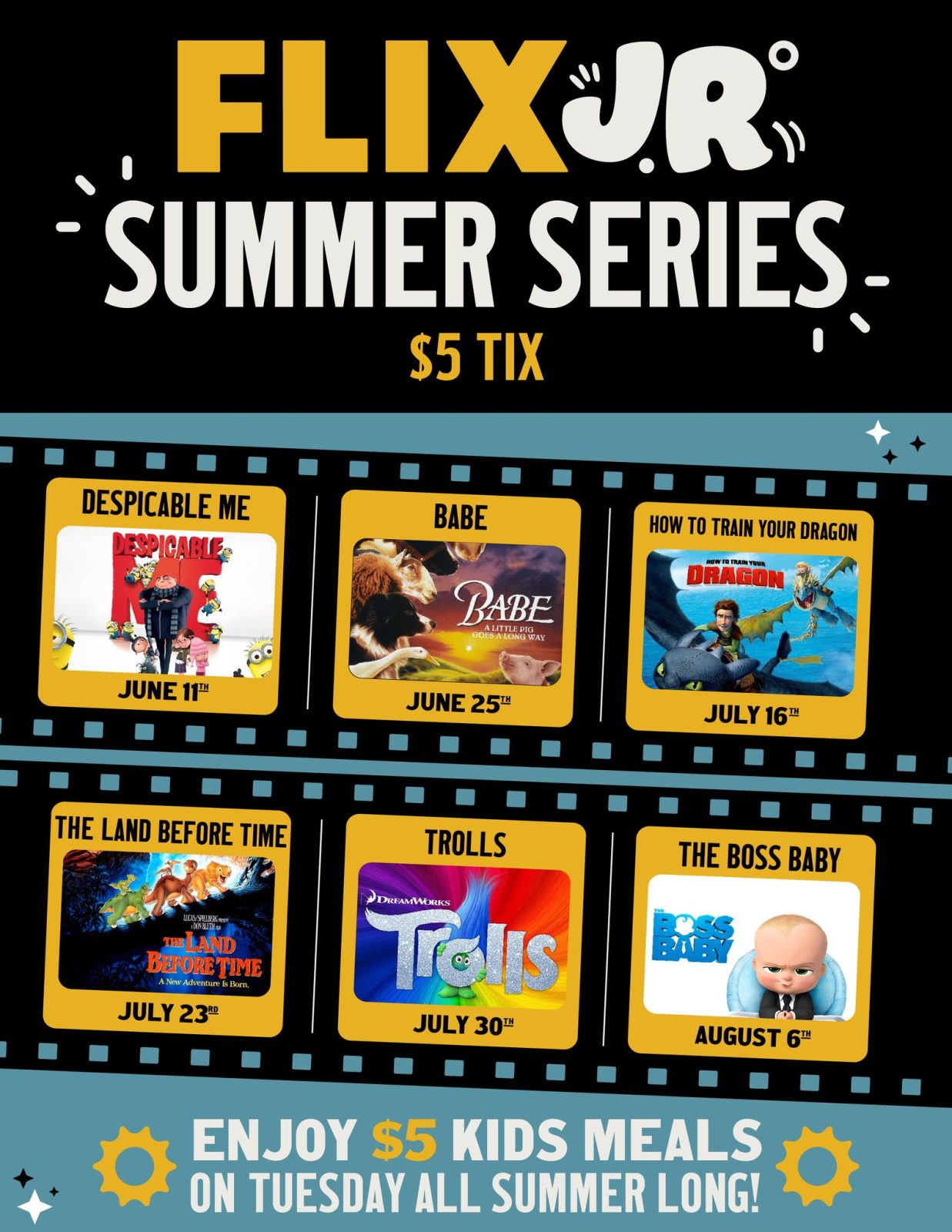 FREE and Discounted Kids Summer Movies 2024 - ToDoElPaso.com