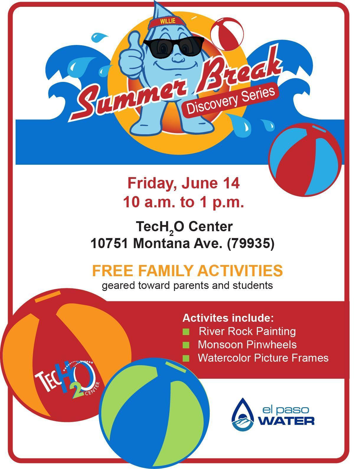 Tech2O Summer Break Discovery Series - ToDoElPaso.com