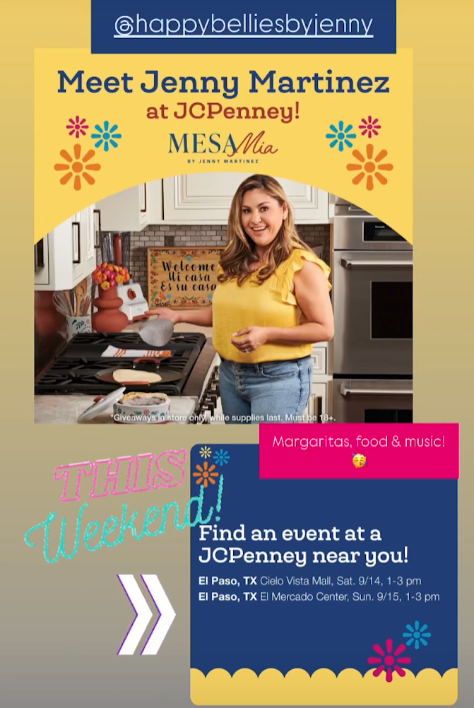 Meet Jenny Martinez at JCPenney - ToDoElPaso.com