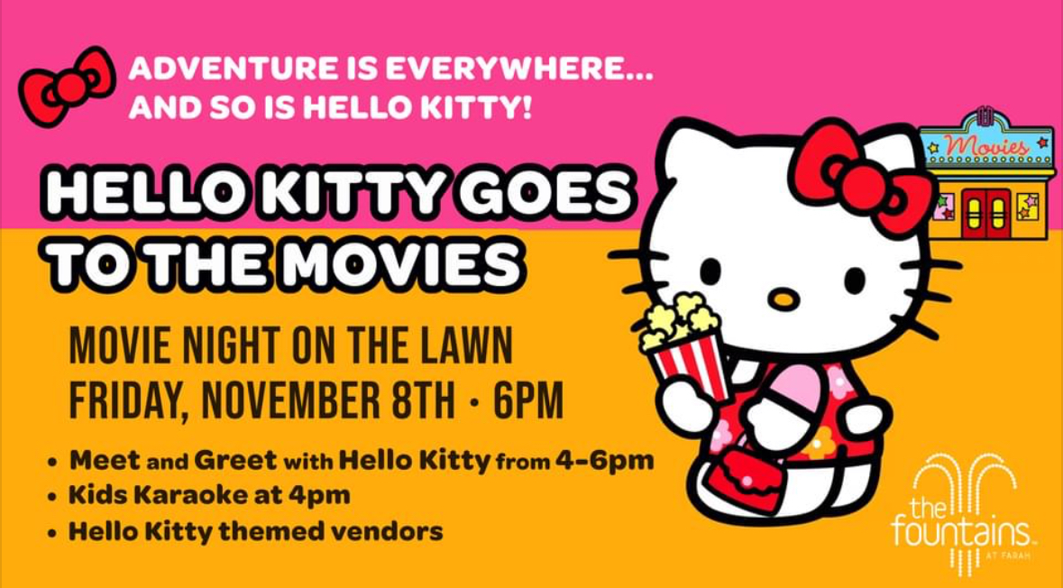 Hello Kitty goes to the Movies - ToDoElPaso.com