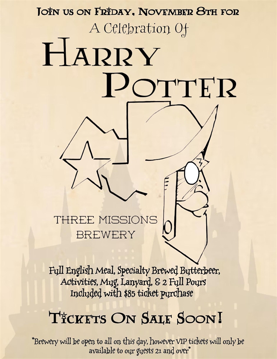 Harry Potter Tribute Night – 3MB VIP – ToDoElPaso.com