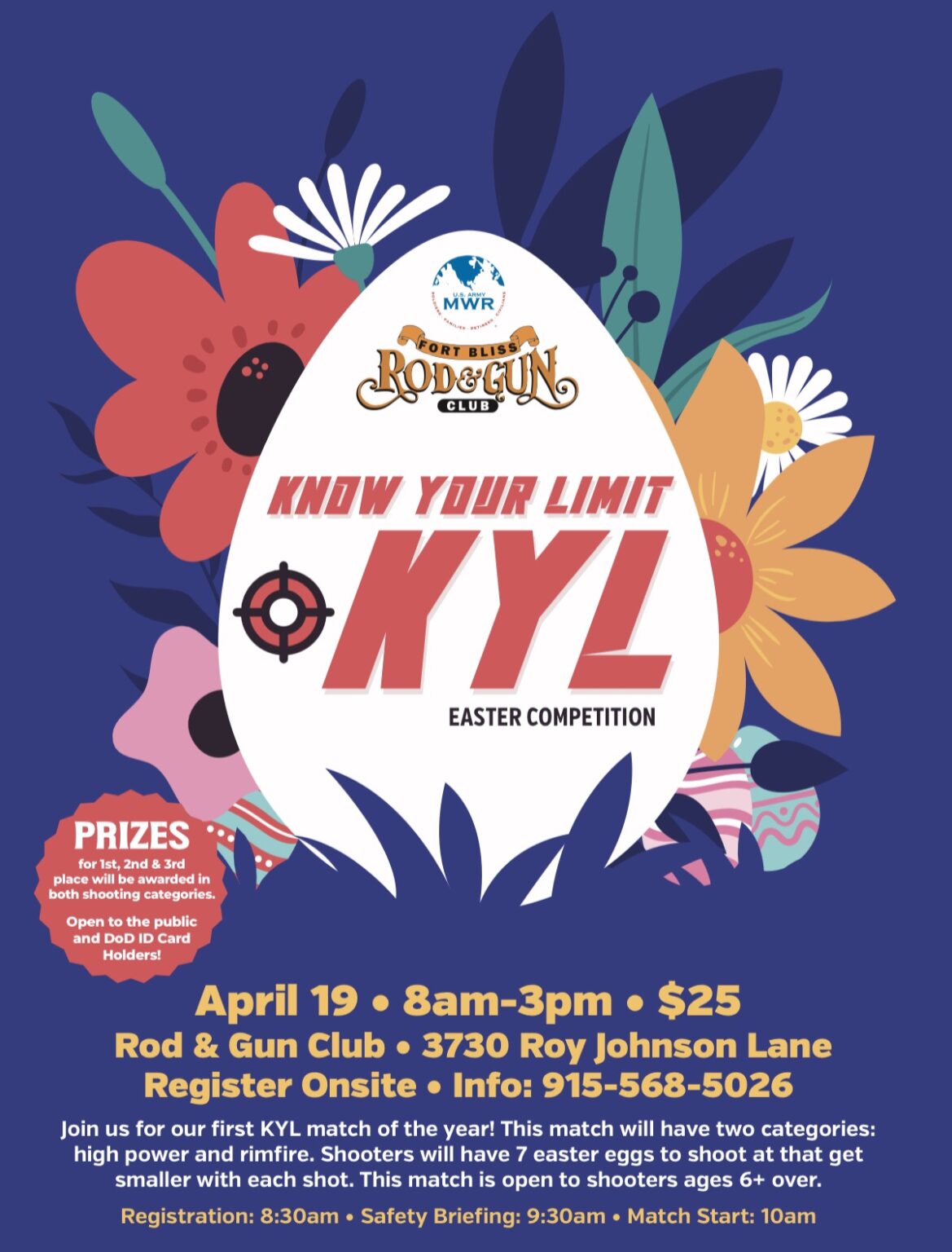 Easter KYL Shooting Competition at Ft. Bliss Rod and Gun Club ...