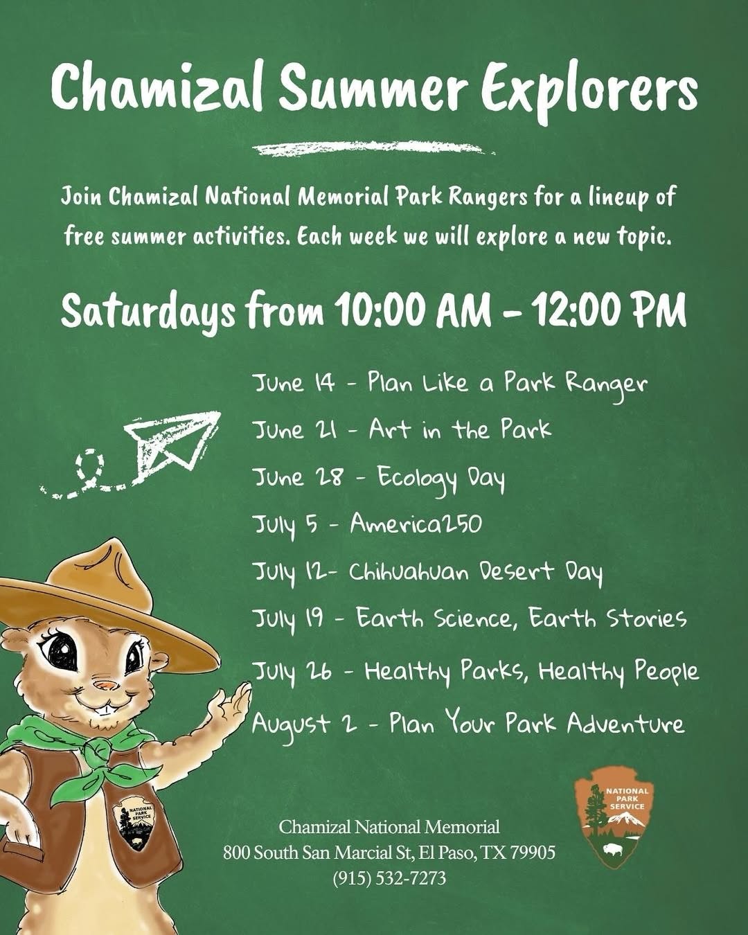 Chamizal Summer Explorers – ToDoElPaso.com
