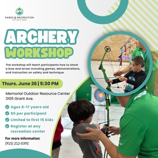 Archery Workshop 2025 - ToDoElPaso.com