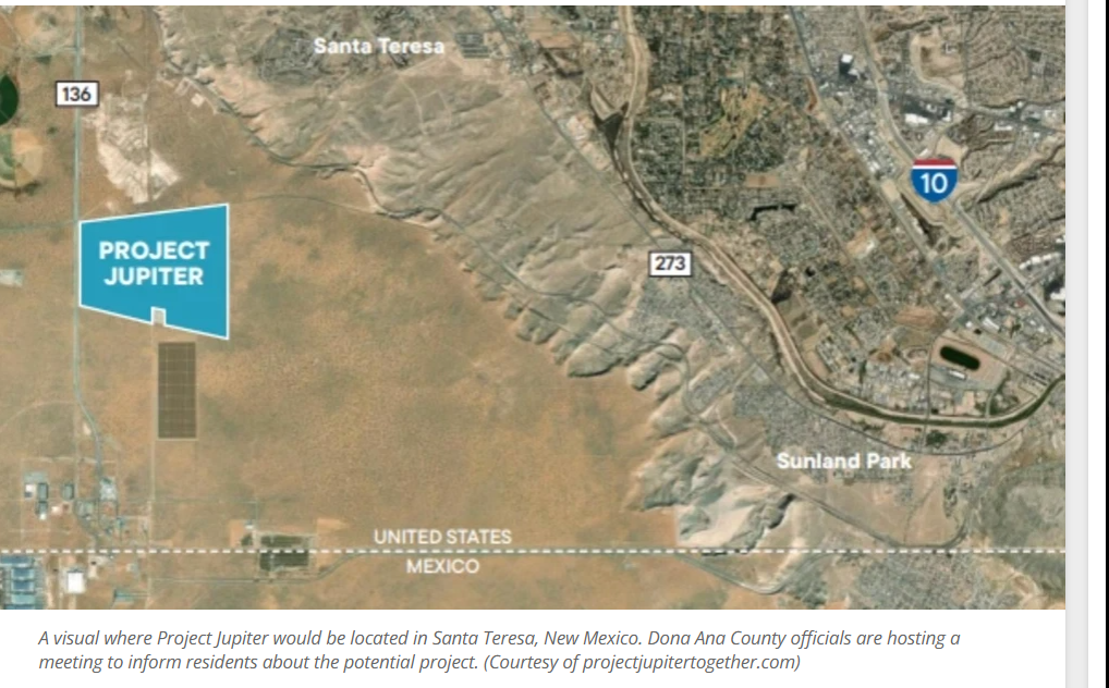 Community Meetings on Project Jupiter - ToDoElPaso.com