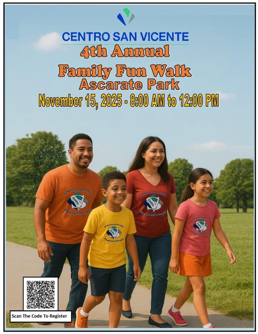 Centro San Vicente 4th Annual Family Fun Walk - ToDoElPaso.com